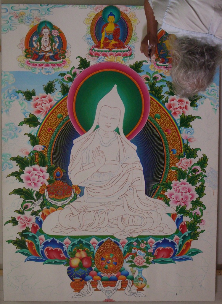 Tibetan Painting Workshop – Festival of Tibet